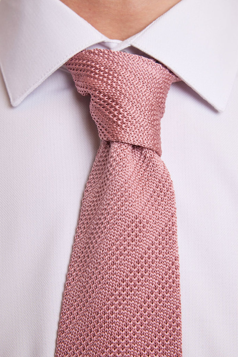 Stanley Knit Tie - Blush Pink – Paisley & Gray